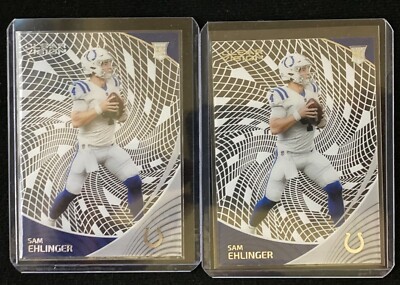 2021 Panini Chronicles Clear Vision Sam Ehlinger Indianapolis Colts ...