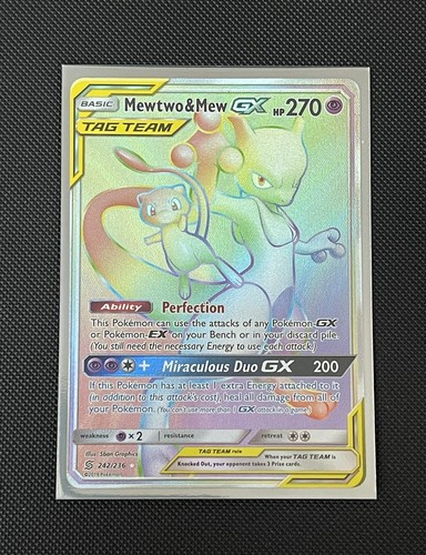 Pokémon Team Up Mewtwo & Mew 242/236 - NM - M | eBay