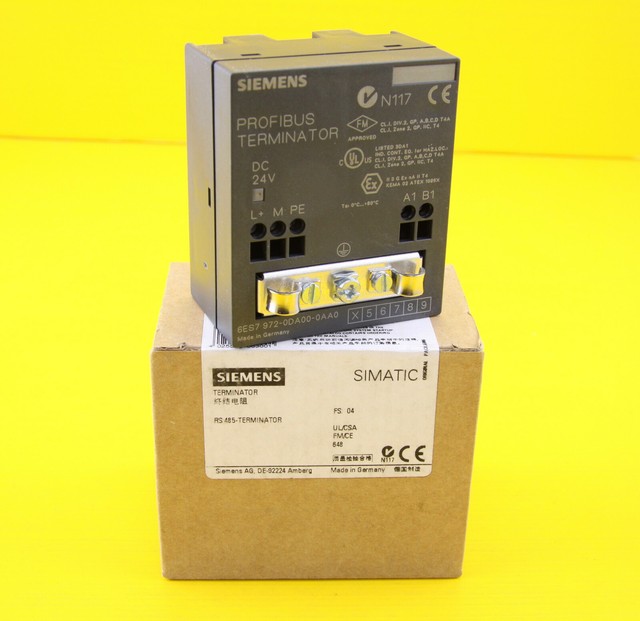 Siemens 6es7 972-0da00-0aa0 Profibus Terminator 2pcs for sale online | eBay