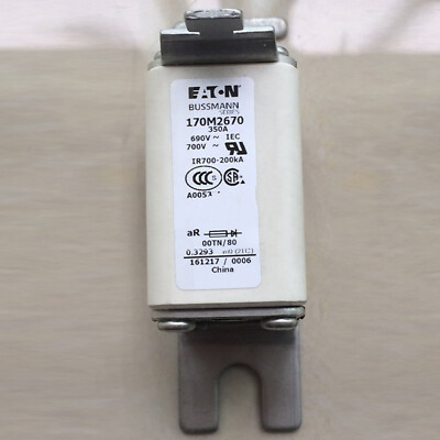 1PCS New BUSSMANN Fuse 170M2670 350A 690V Fast Break Fuse | eBay