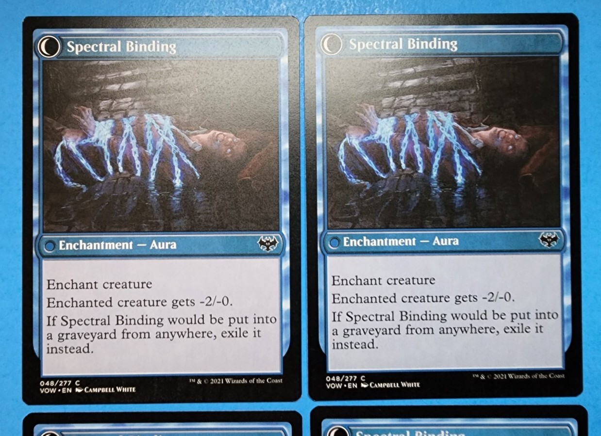 4x Binding Geist Spectral Binding Vow Mtg Creature Enchantment Spirit ...