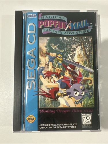 Popful Mail (Sega CD, 1994) Complete with Reg Card | eBay