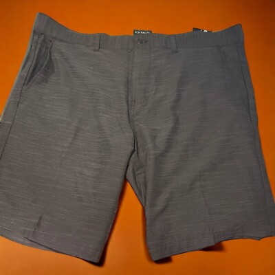 Iron Eagle Golf Shorts Black Grey Wicking Fabric Lightweight Size 38 ...
