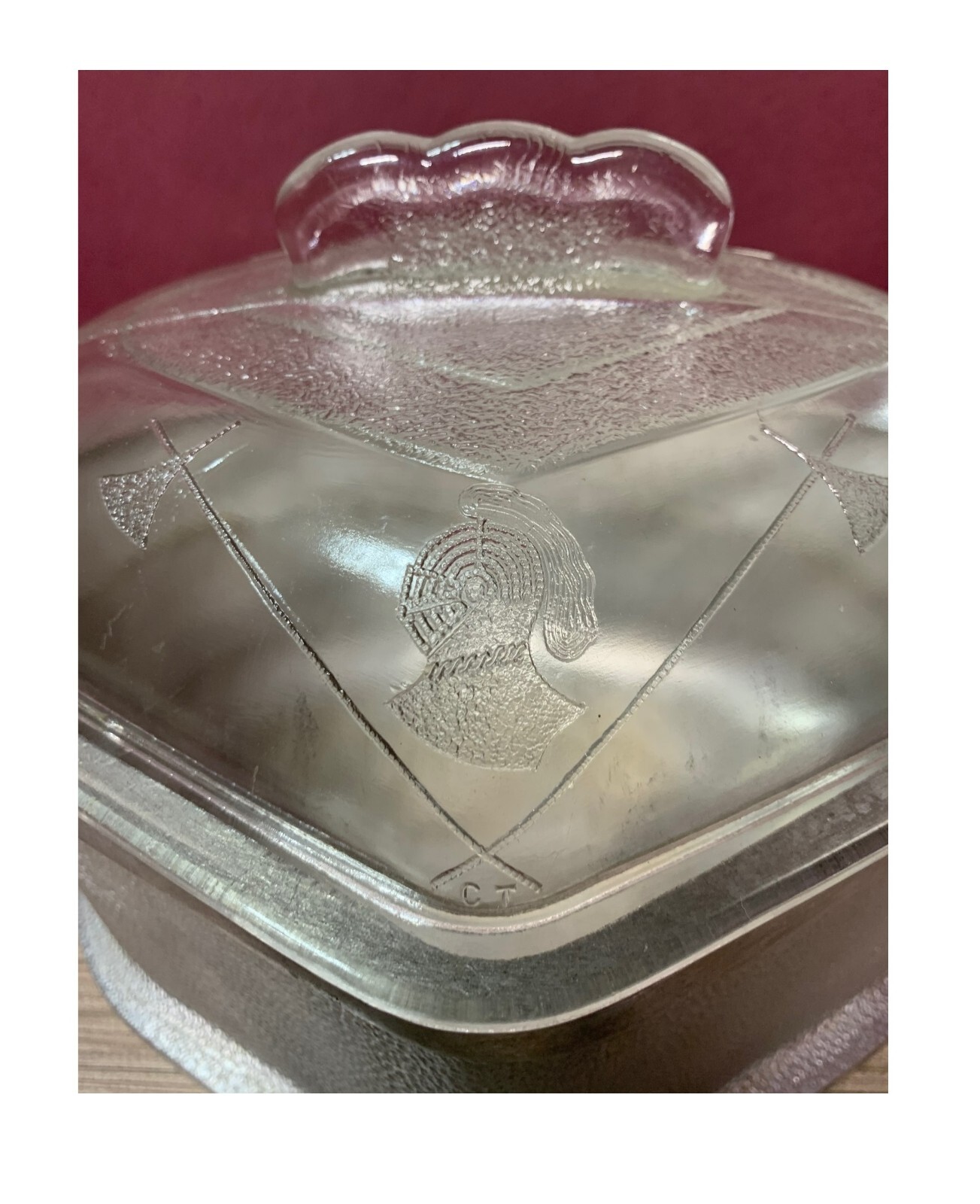 VINTAGE GUARDIAN SERVICE CAST ALUMINUM TRIANGLE POT WITH LID | eBay