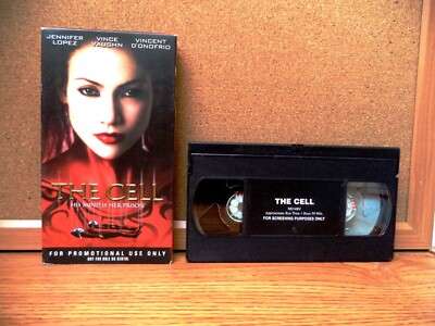 THE CELL (VHS 2000) FULL LENGTH SCREENER, Jennifer Lopez, Vince Vaughn ...