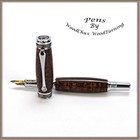 Pen HandMade Writing Ball Point Fountain Exotic Snake Wood Pens VIDEO ...