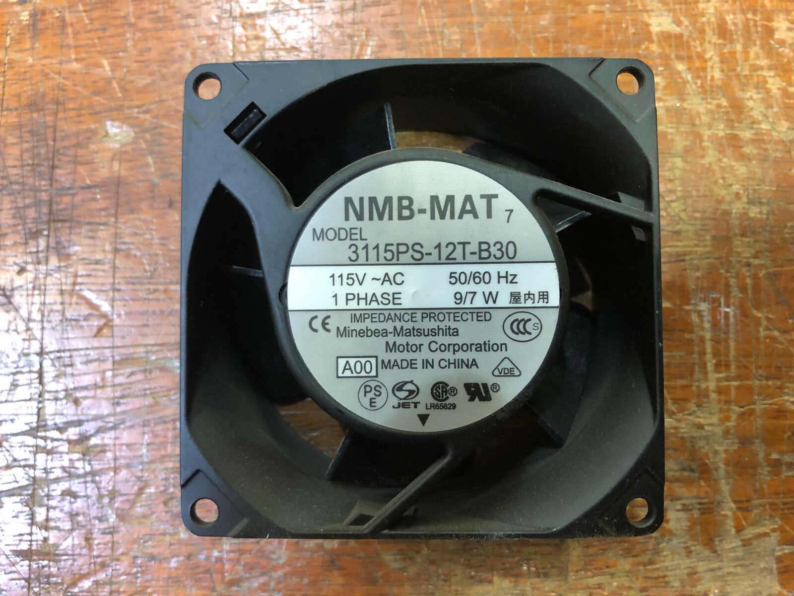 NMB-MAT7 - Fan - #115PS-12T-B30 // GBC # 182099 | eBay