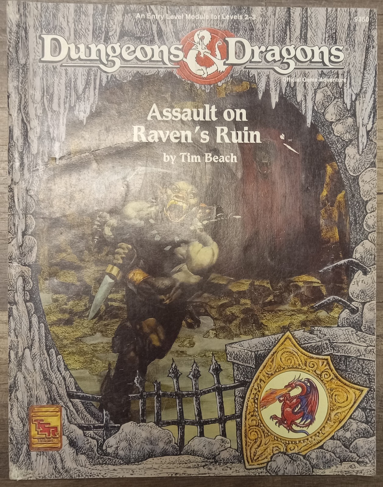 Dungeons & Dragons Assault On Ravens Ruin TSR 9350 | eBay