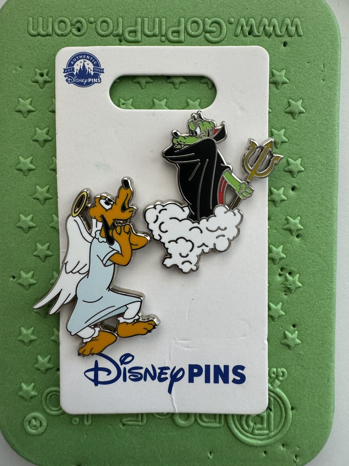 Disney Parks Pluto Devil Pluto Angel 2-Pin Set OE | eBay