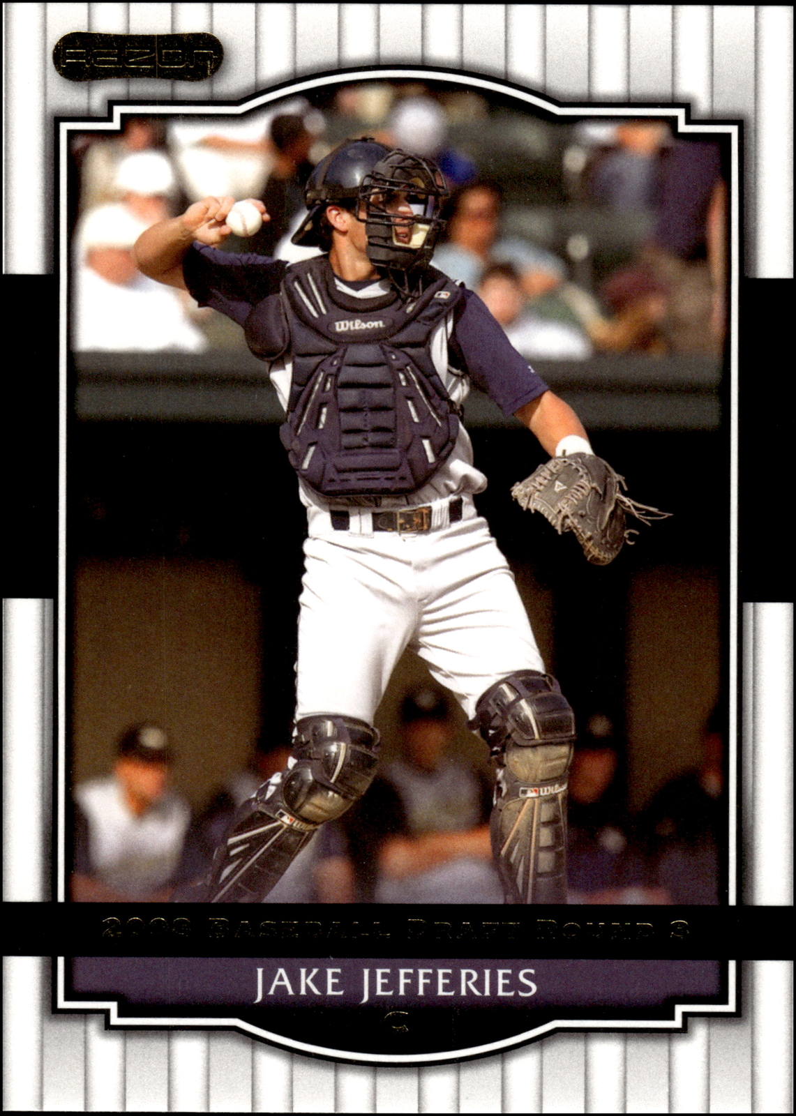 2008 Razor Signature Series #80 Jake Jefferies Rookie Tampa Bay Rays | eBay