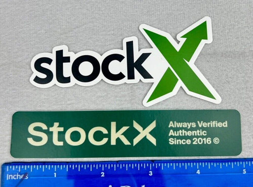 StockX Logo Stickers/Decals “Verified Authentic” (2 Choices) | eBay