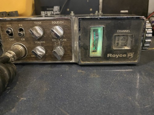 Royce 1-605 CB 23 Channel Mobile Citizens Band Transceiver Base Station ...
