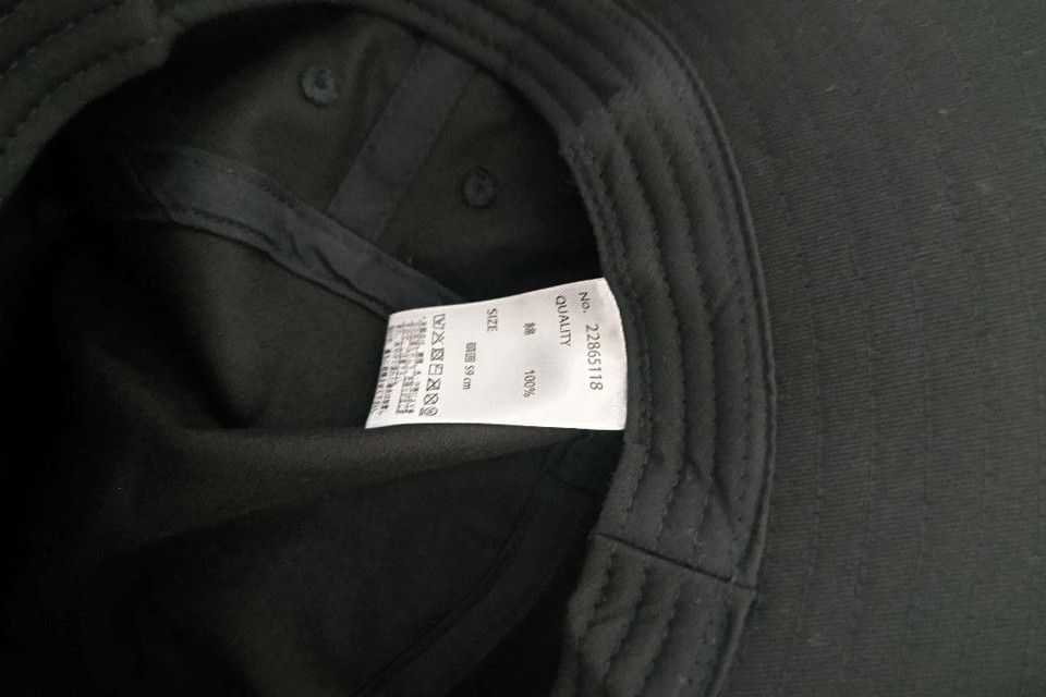 FURUL Black Cotton Bucket Hat 59cm Yuru Camp Season 3 Collaboration | eBay