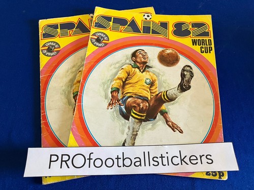 FKS World Cup Spain 82 Football Album Stickers - Pick Or Choose Your ...