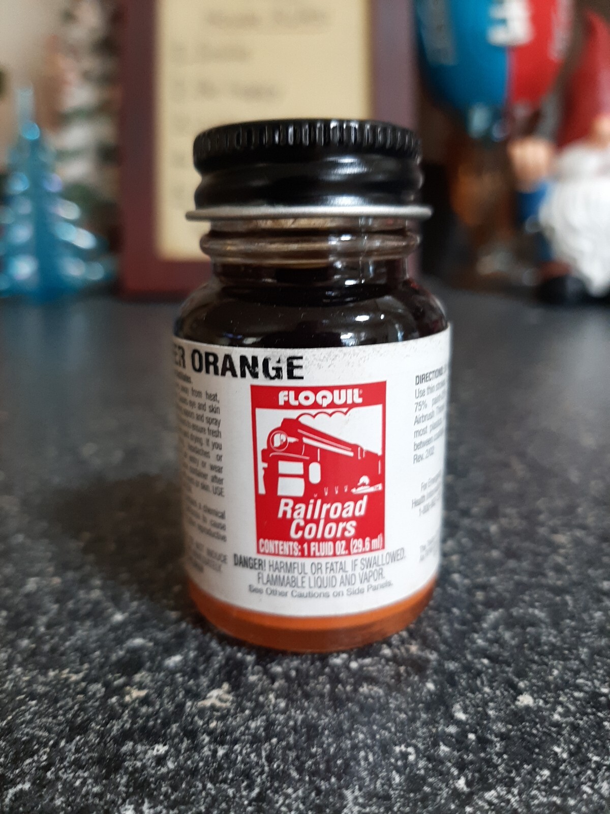 FLOQUIL RAILROAD COLORS REEFER ORANGE MODEL PAINT - 1oz 1 OUNCE | eBay