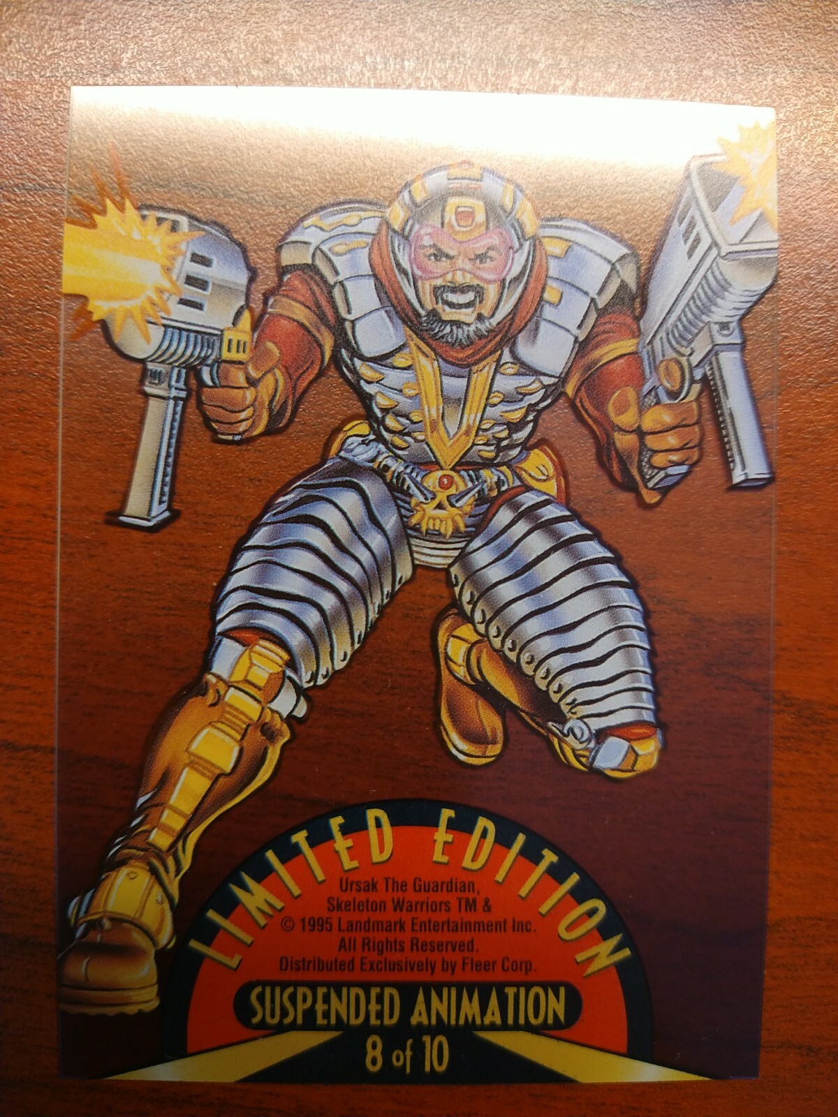 1995 Ultra Skeleton Warriors Ursak the Guardian Suspended Animation #8 ...