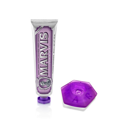 Marvis UNBOXED Jasmine Mint Toothpaste + Tube Stand (85ml) | eBay UK