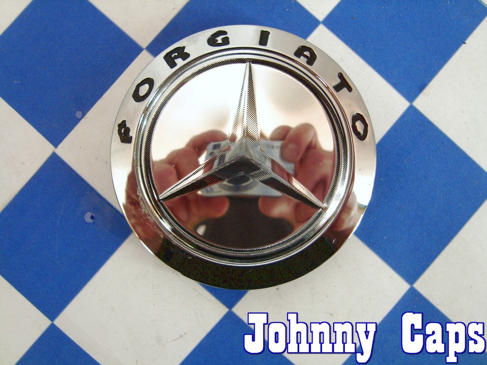 Forgiato Wheels Chrome Center Caps #1301K70 Custom Wheel MBZ Cap (7135 ...