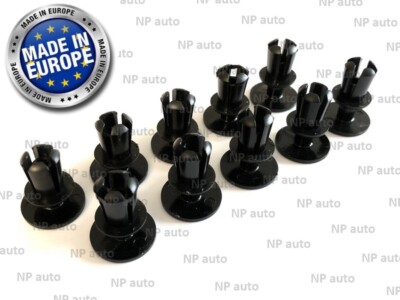 10X BMW AUDI INTERIOR TRIM PUSH TYPE CLIPS MOUTING SCREW FASTENER ...