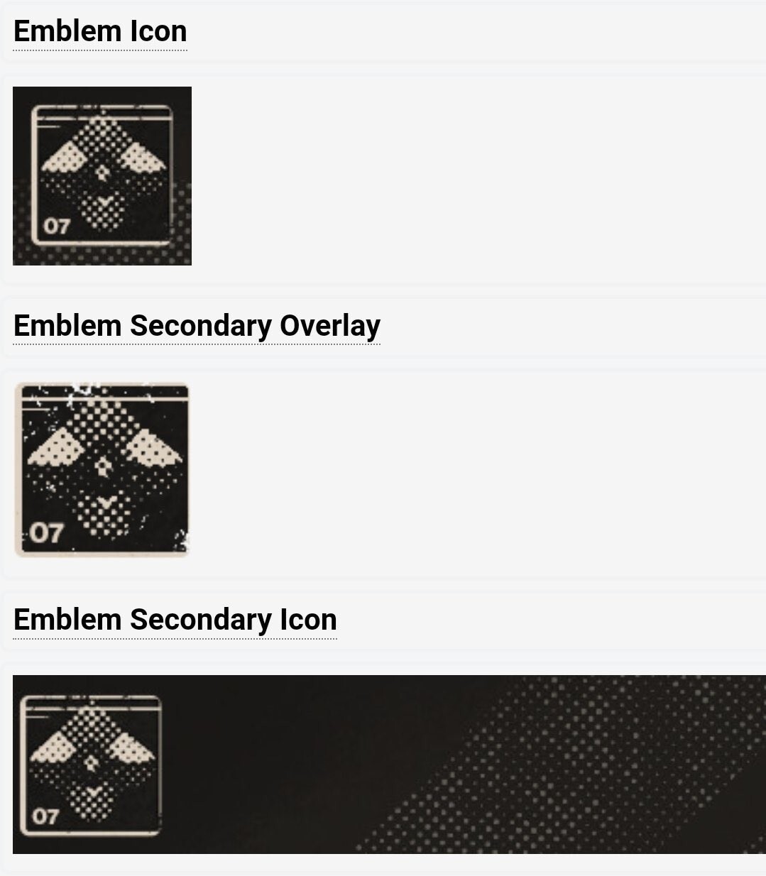 Destiny 2 Generalist Ghost Shell Figure inc Spectral Flare EMBLEM In ...