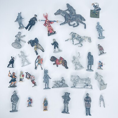30 Vintage & Antique Lead Figures - Collectable Lot, Sold As Seen | eBay UK