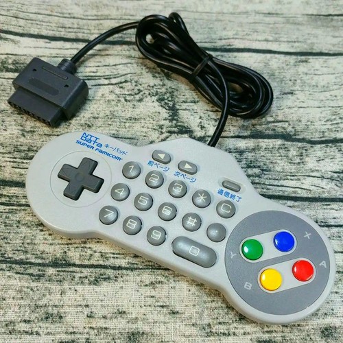 NTT DATA KEYPAD NDK10 Super Famicom Controller Nintendo Game Very Good ...