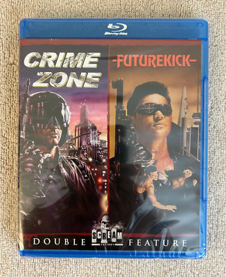 Crime Zone / Future Kick Blu-ray Scream Factory Double Feature Action ...
