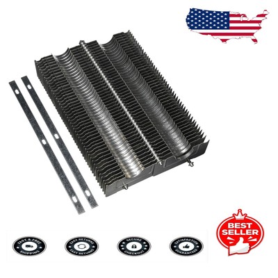 Efficient Fin Clamp Heating Fins: 12" Section for Enhanced Boiler ...