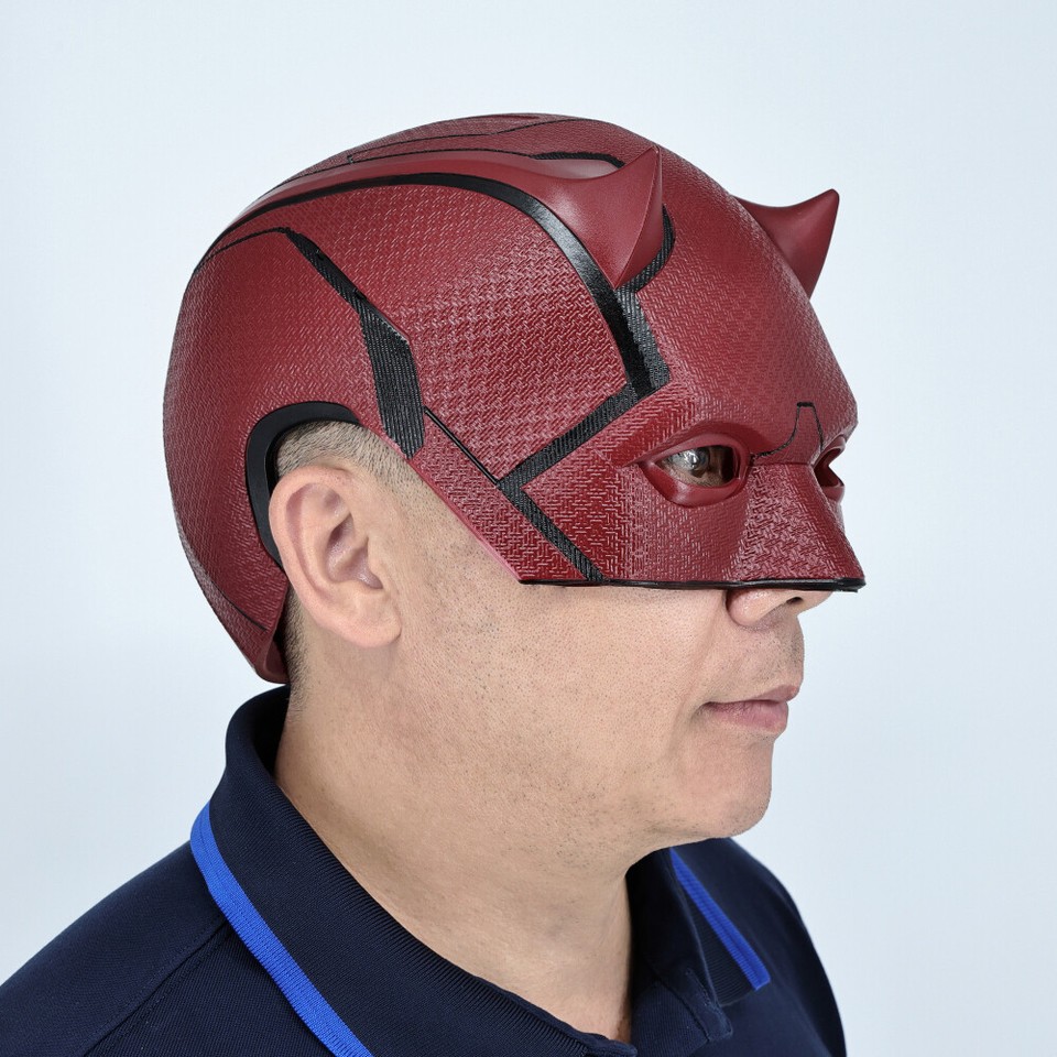 Cosplay Daredevil Born Again Helmet Matt Murdock Superhero Masks ...