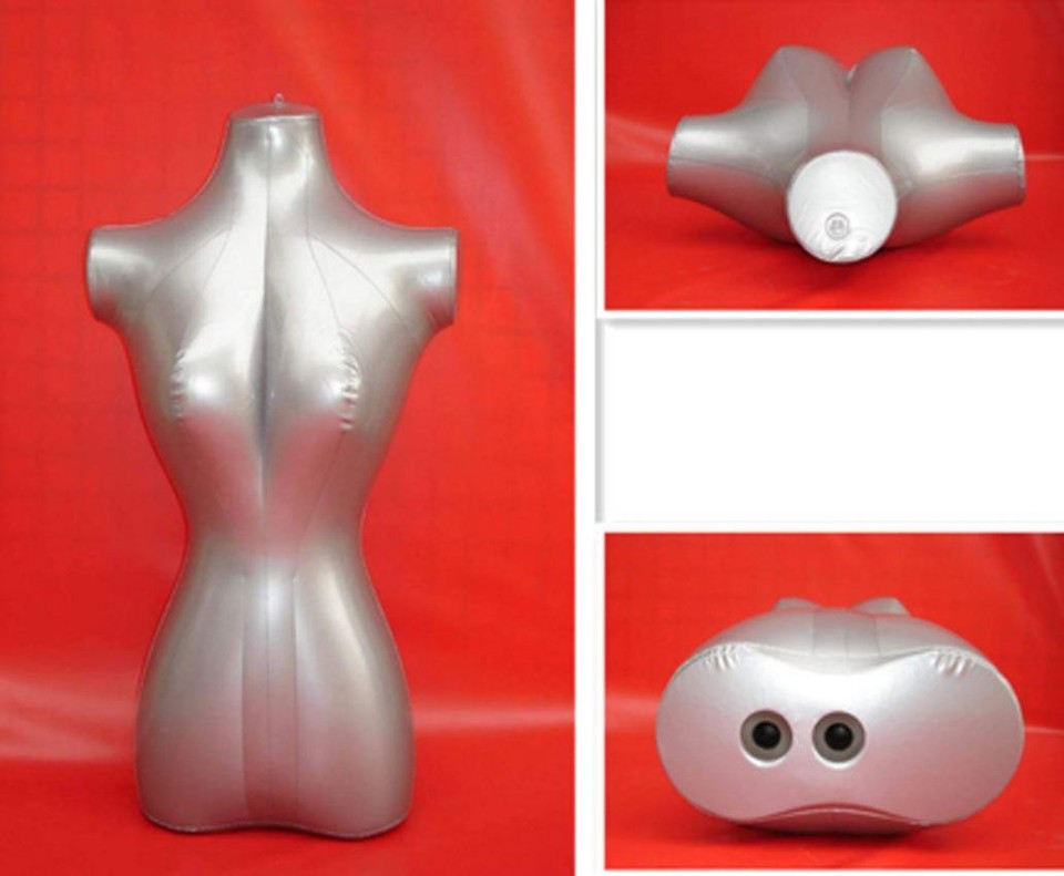 Fashion Woman Whole Body Inflatable Mannequin Dummy Torso Model | eBay