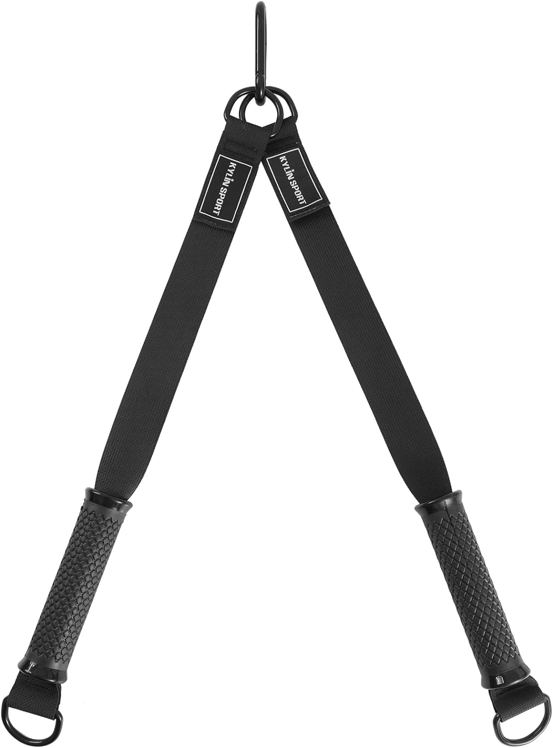 Heavy Cable Machine Attachments Resistance Bands Handles Grips Fitness ...