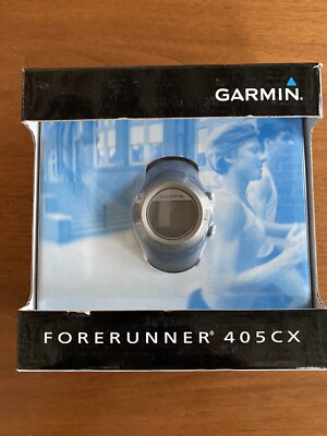 Garmin Forerunner 405cx GPS Watch - Used- Blue | eBay