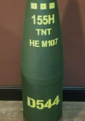 STENCIL ONLY - 155mm D544 M107 TNT Howitzer Shell | eBay