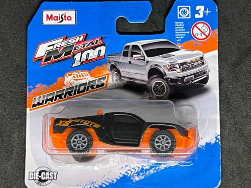 Maisto FRESH METAL 100 Collection Warriors Black Coyote XS | eBay
