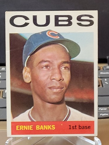 1964 TOPPS BASEBALL ERNIE BANKS #55 CHICAGO CUBS | eBay