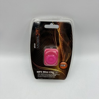 Ativa Mp3 Mobil It Mini Clip 2GB Music Player Pink 735854785109| eBay