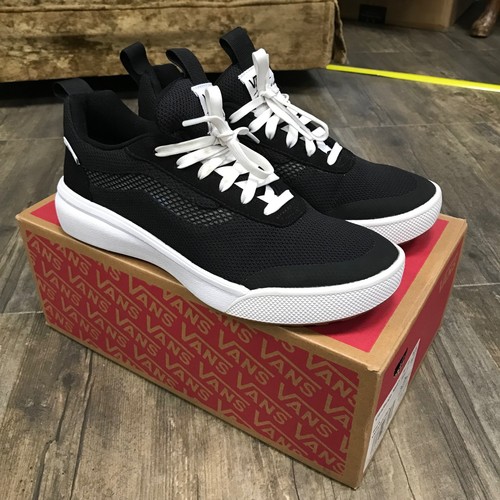 Vans UltraRange Mesh Sneakers Black Men 6.5, Women 8 Skater Ultracush ...