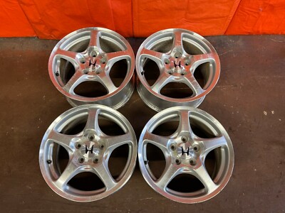 00-03 HONDA S2000 AP1 - GENUINE FACTORY WHEEL SET - WHEELS RIMS - FRONT ...