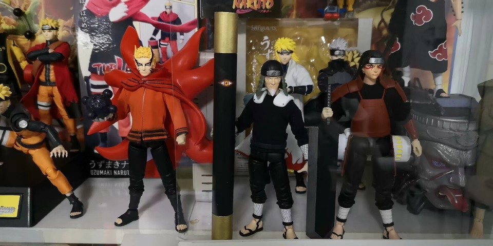 custom 1/12 Sarutobi Hiruzen 6 inch shf figure | eBay