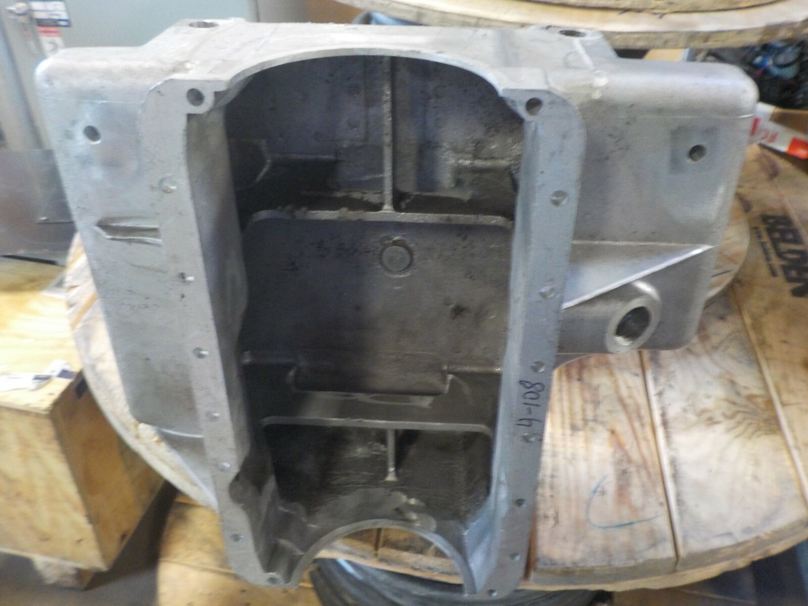 Perkins 4-108 Deep Sump Oil Pan | 37173161 | Genuine OEM | Aluminum