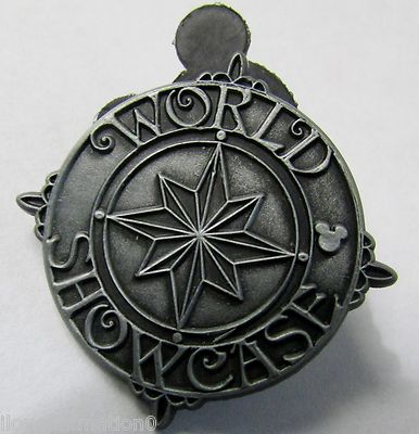 Disney Retro Icon Collection World Showcase Mickey Mouse Compass Logo ...