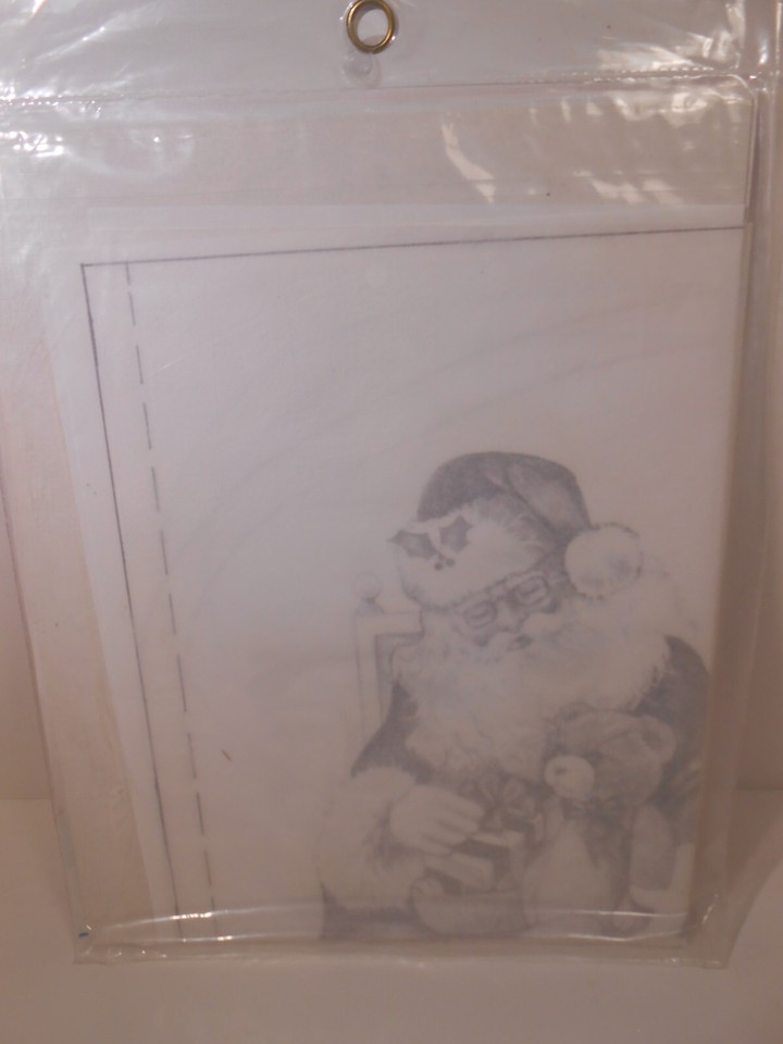 DIZZLE ART Pre-Shaded Christmas Iron-On Transfer - SANTA CLAUSE # 50089 ...