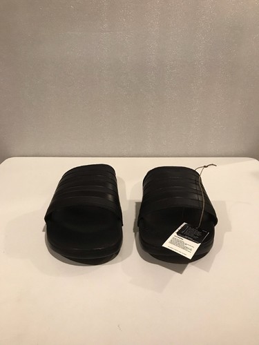 New! adidas Adilette Comfort Slides Sandal - Core Black, GZ5896 - Men's ...
