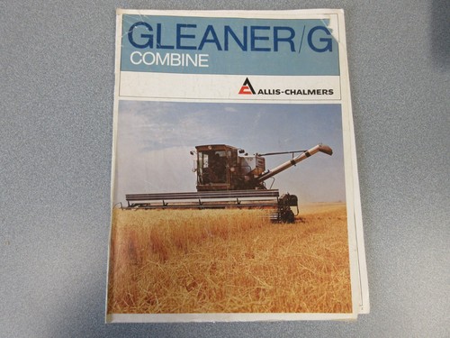 Allis-Chalmers Gleaner G Combine Sales Brochure 16 Page | eBay