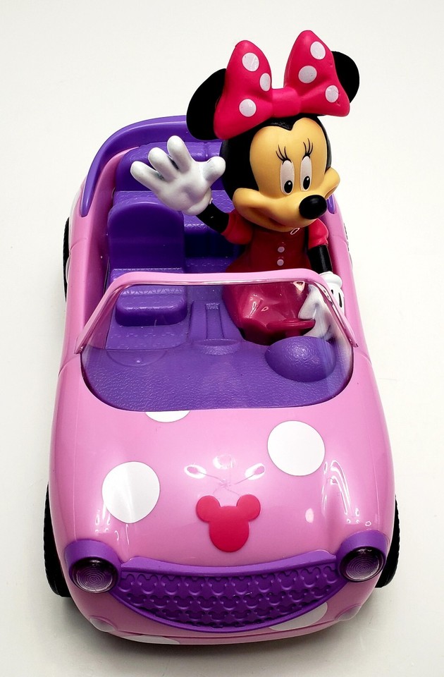 Jada Toys Disney Jr Minnie Mouse Remote Control Car EUC Batteries ...