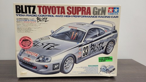Tamiya TA02 NIB Blitz Toyota Supra Turbo Vintage Kit 58137 MK4 JZA80 ...