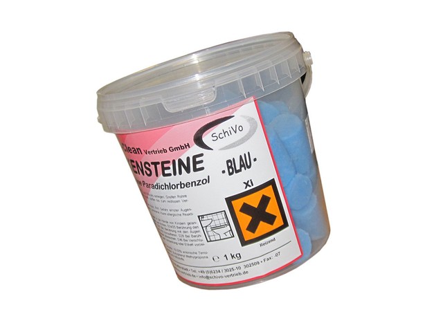 1kg Beckensteine fÃ¼r WC urinal Toilette Ca. 50 Stk. blau online kaufen ...