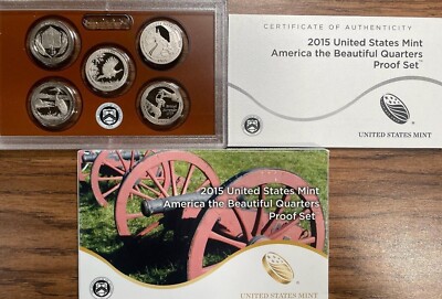 2015-S United States Mint America the Beautiful Quarters Proof Set | eBay