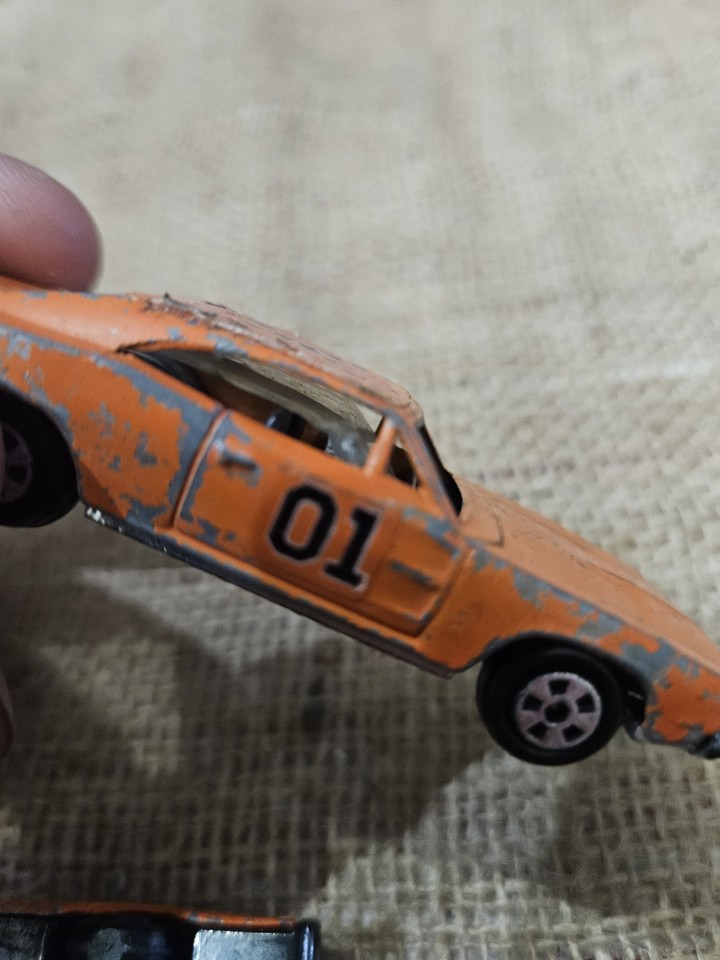 2-ERTL DUKES OF HAZZARD Dodge Charger GENERAL LEE 1981 Vintage TV Show ...