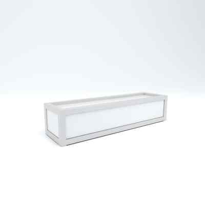 Stackable Display Riser Platforms - Small Gloss White Riser Econoco ...